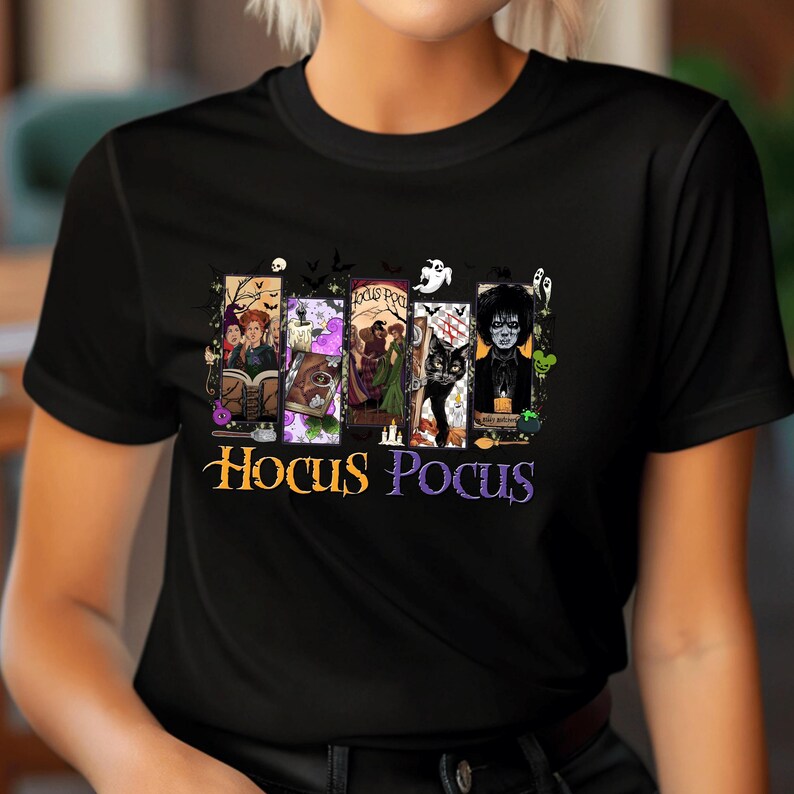Hocus Pocus DTF Transfer Ready to Press,retro Halloween Heat Press ...