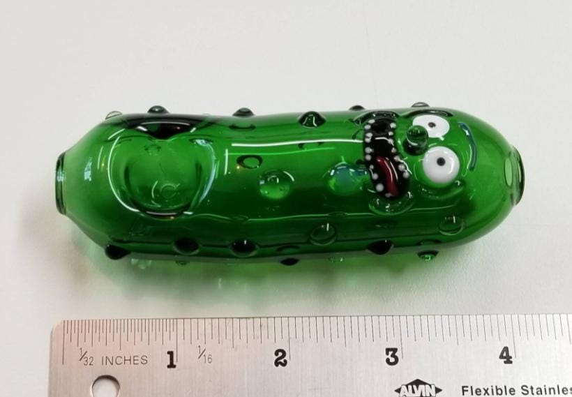 Jumbo Pickle Pipe - Etsy