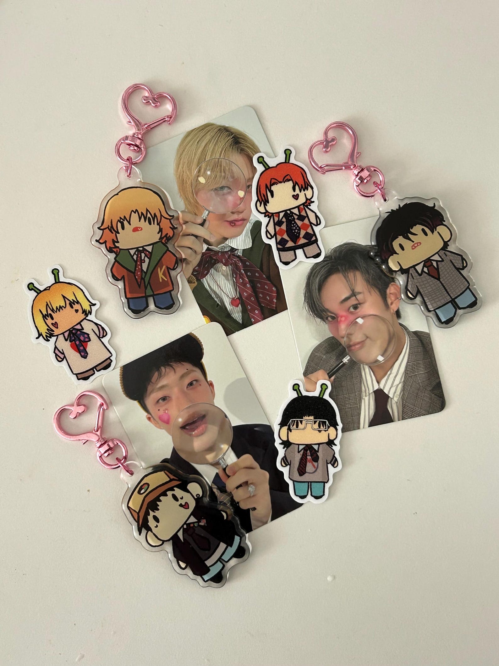 P1harmony EX Keychains - Etsy