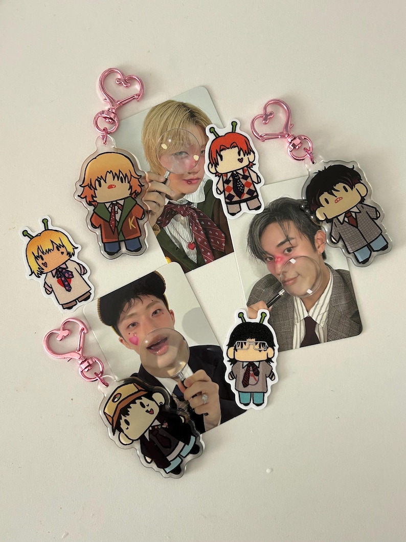 P1harmony EX Keychains - Etsy