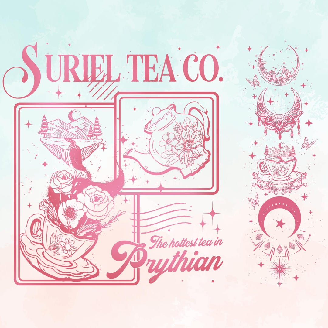 Suriel Tea Co PNG, ACOTAR Prythian Design (digital Download) - Etsy