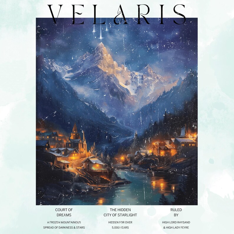 Velaris Png, to the Star Who Listen and the Dreams That Are Answered ...
