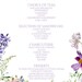 Personalised Afternoon Tea Menu for Bridal Shower Baby Shower Digital ...