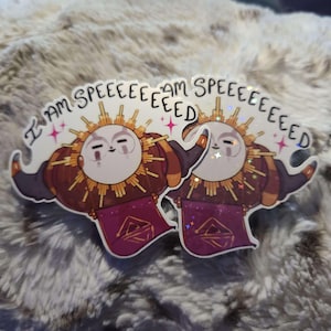 Esquie I Am Speed Vinyl Sticker | Clair Obscur Expedition 33 Inspired ...
