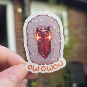 Monoco Owowow Vinyl Sticker | Clair Obscur Expedition 33 Inspired ...