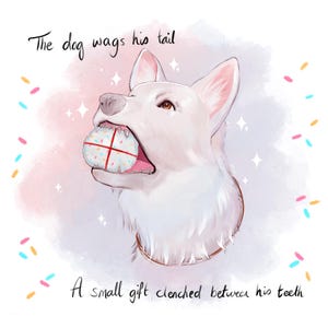 Scratch Dog Baldur's Gate 3 Birthday / Halloween / Fall / Holidays ...