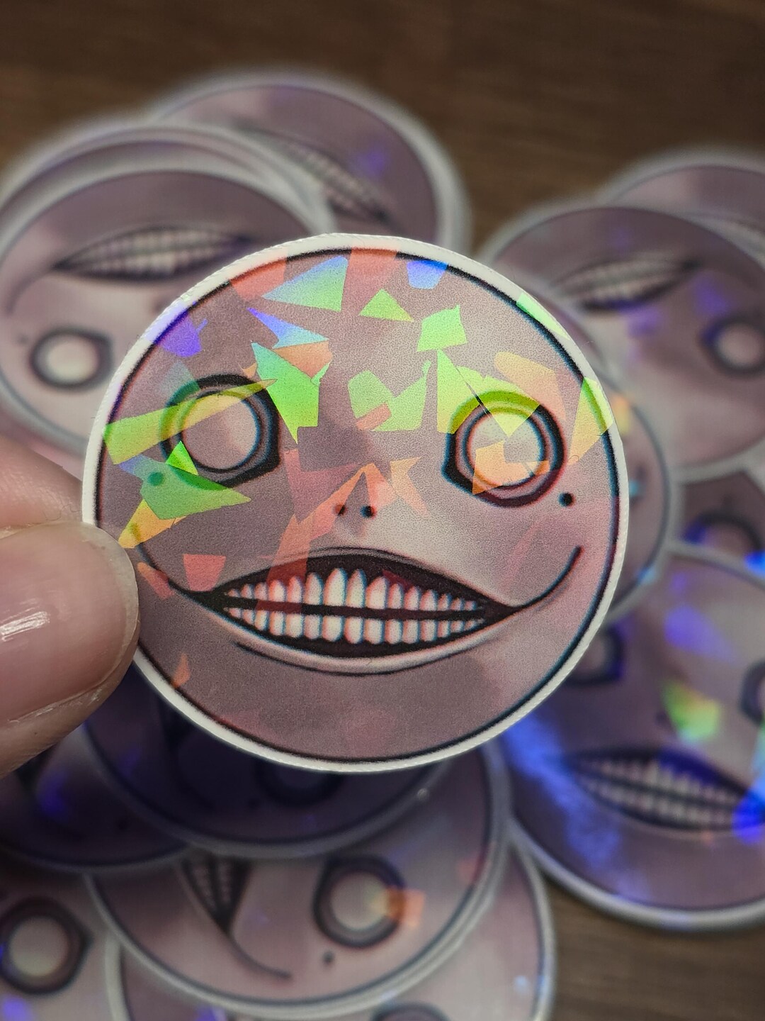 Emil Head Vinyl Sticker | Nier Gestalt Replica Automata - Etsy