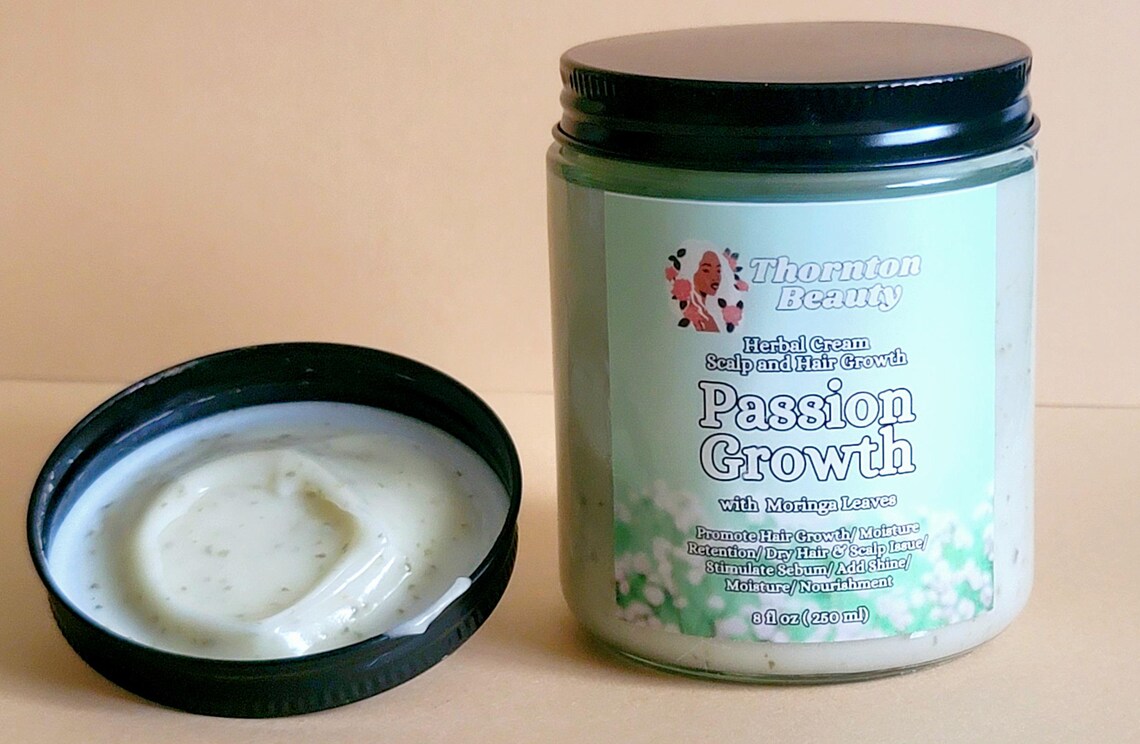 Passion Growth Herbal Cream Scalp and Hair - Etsy