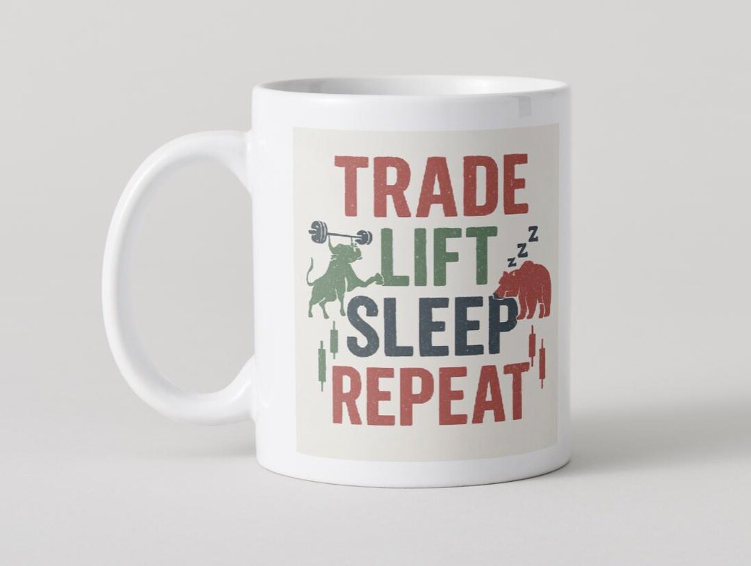 Stock Market Mug, Trader Gift, Forex Gift Mug, Crypto Coffee Cup, Day ...