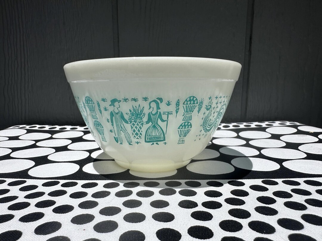 Pyrex Butterprint 1.5 Pt 401 Mixing Bowl - Etsy