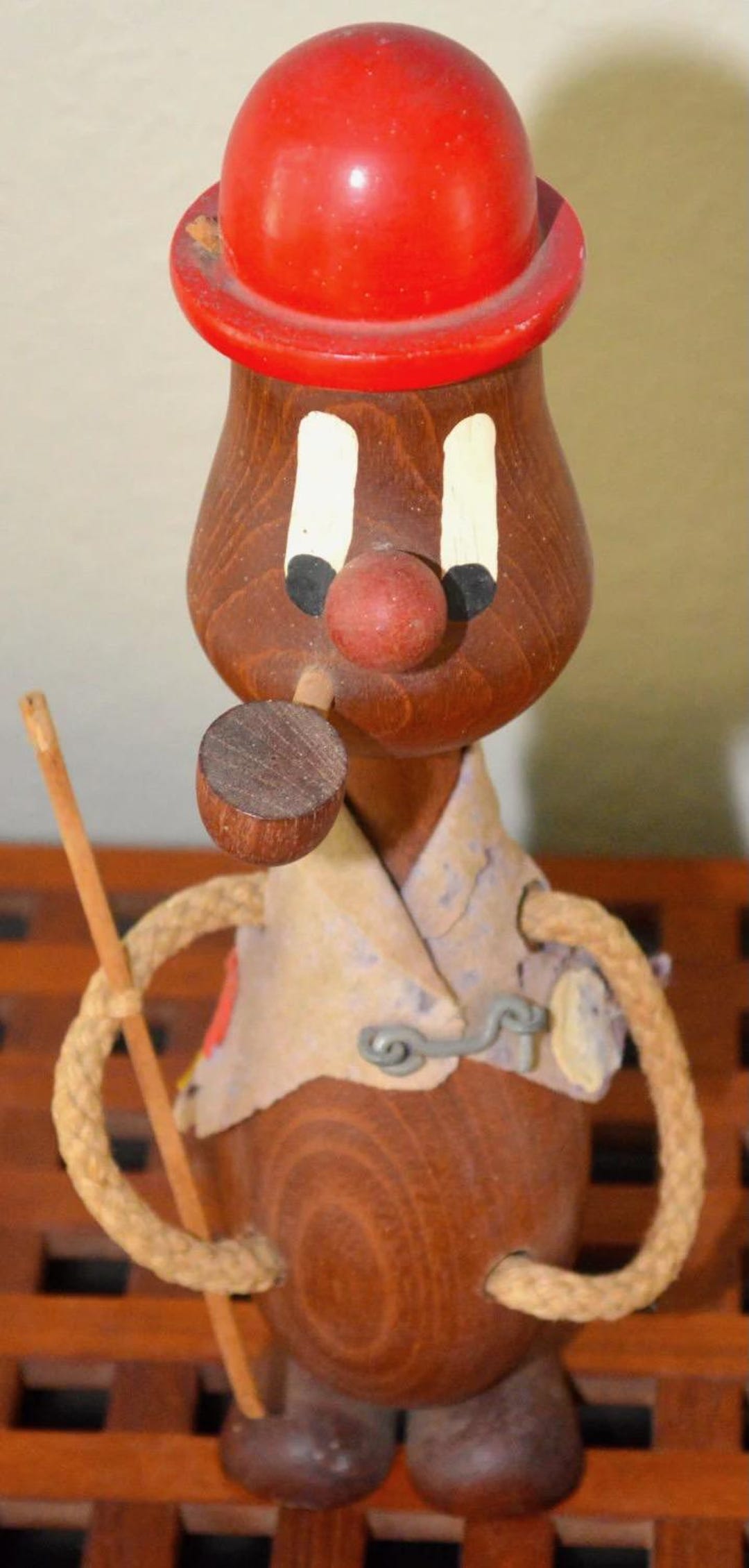 Large Vintage Danish Modern Teak Troll - Viking - Hobo Figure - Etsy