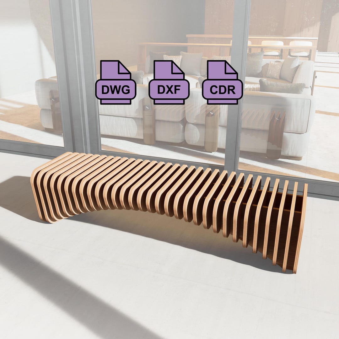 Parametric Wood Bench - Etsy
