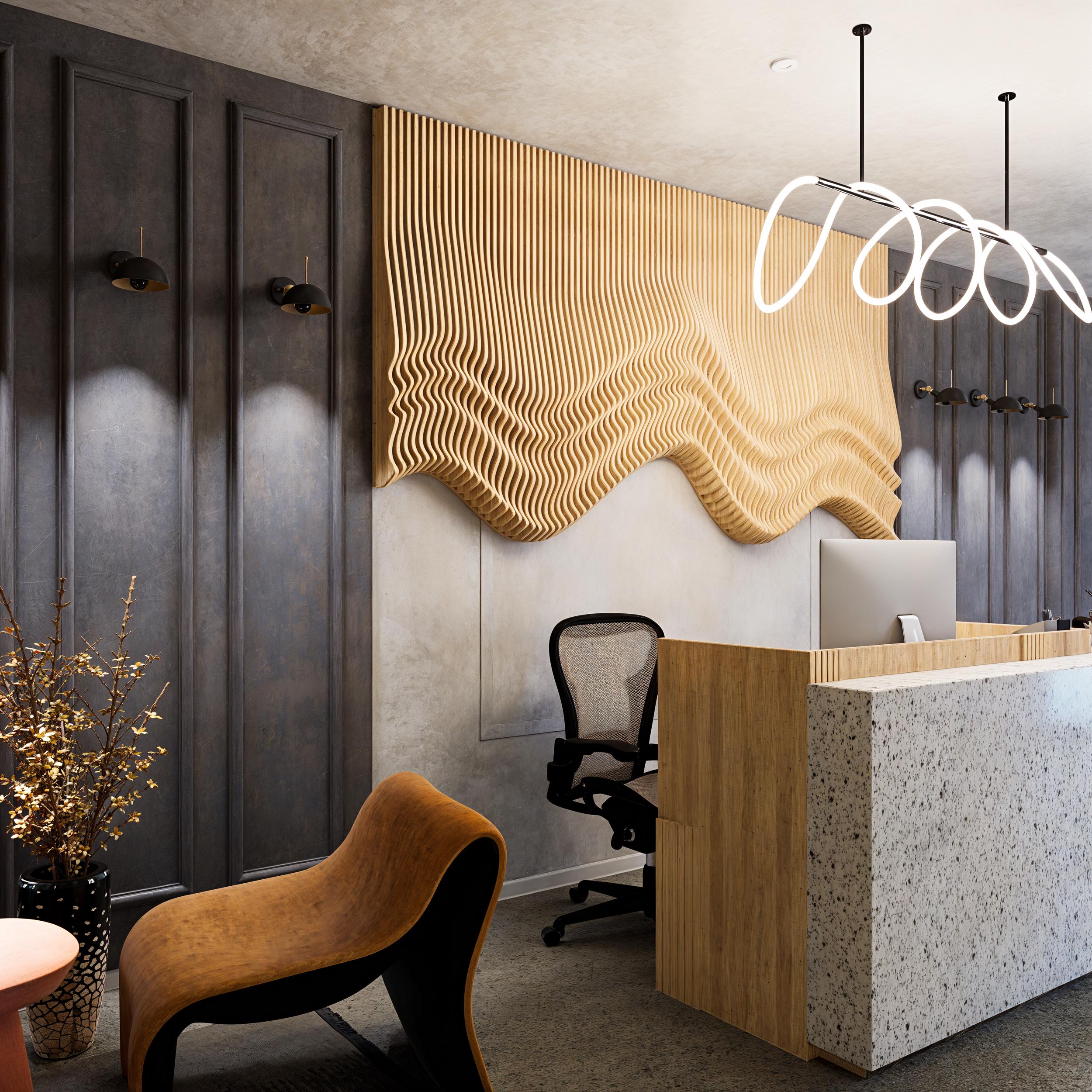 Parametric Wavy Wooden Wall Decor - Etsy