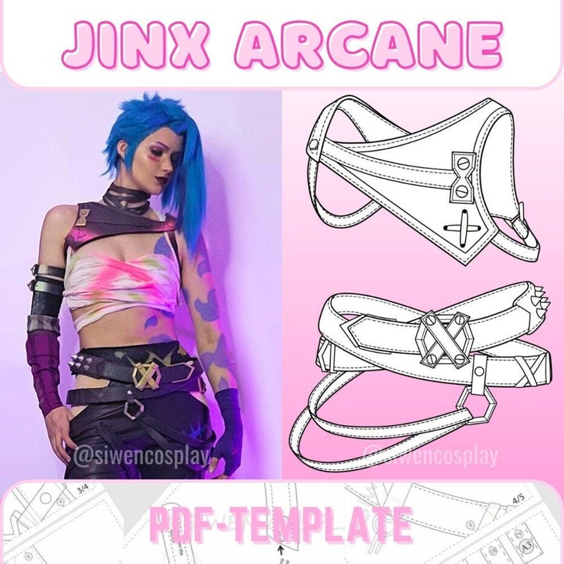 Jinx Cosplay Outfits - Etsy