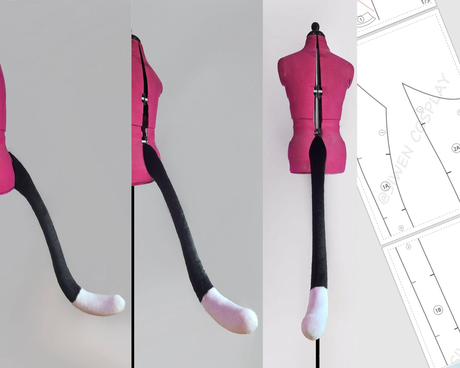 PDF Cat Tail Pattern - Etsy