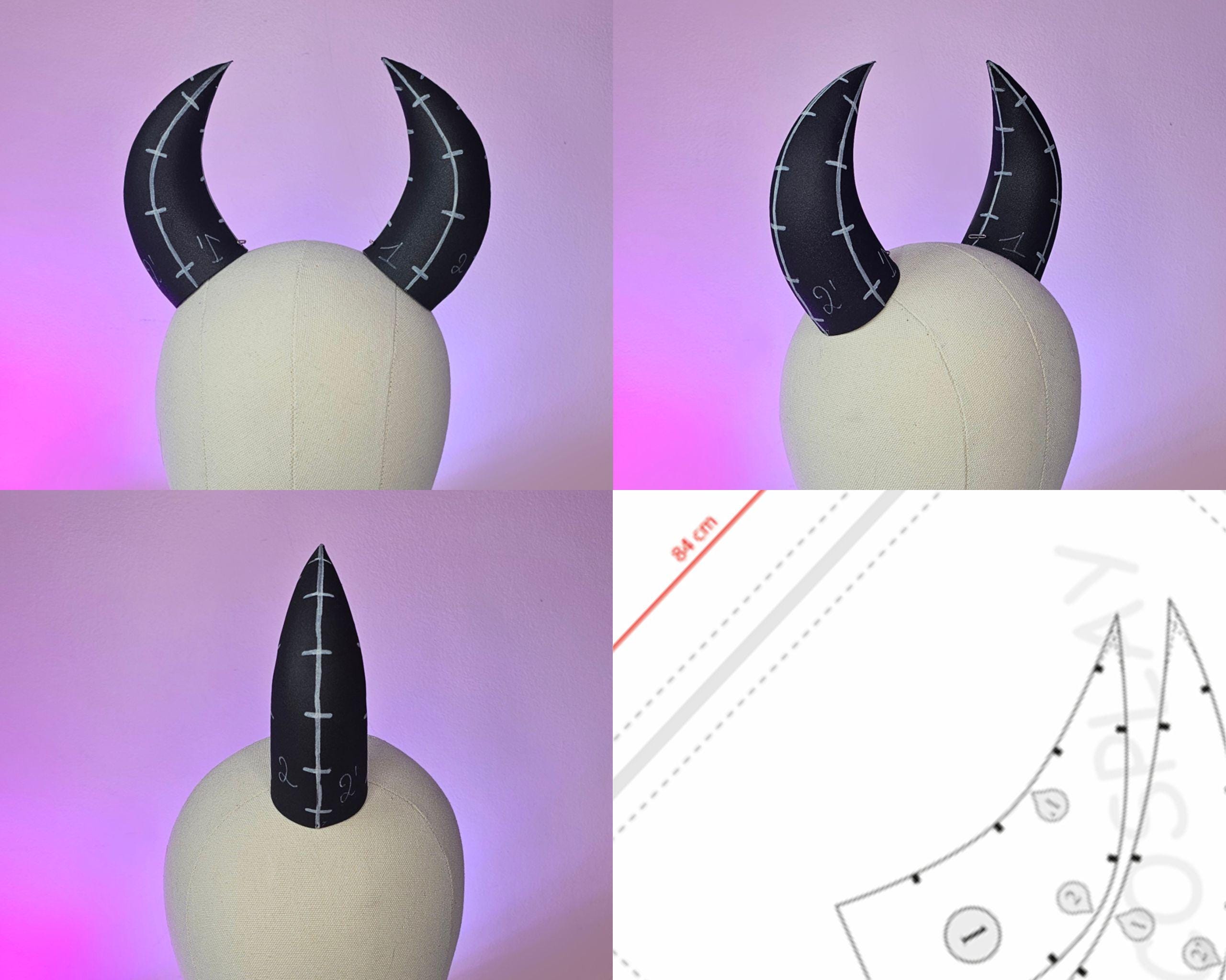 PDF Fantasy Horn Cosplay Pattern 5 - Etsy