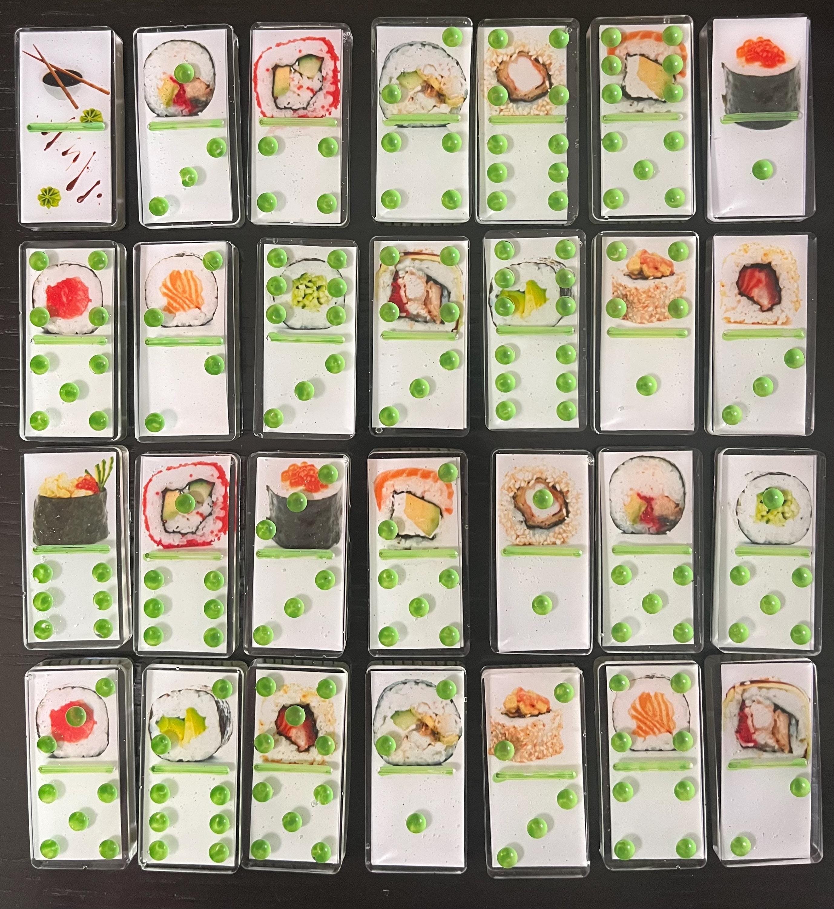 Sushi Theme Domino Set - Etsy