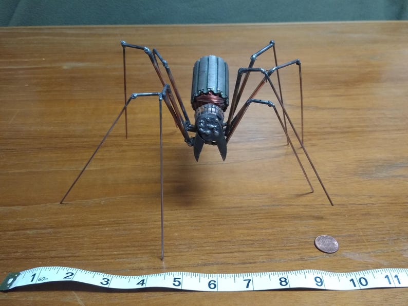 Welded Spider Sculpture. - Etsy