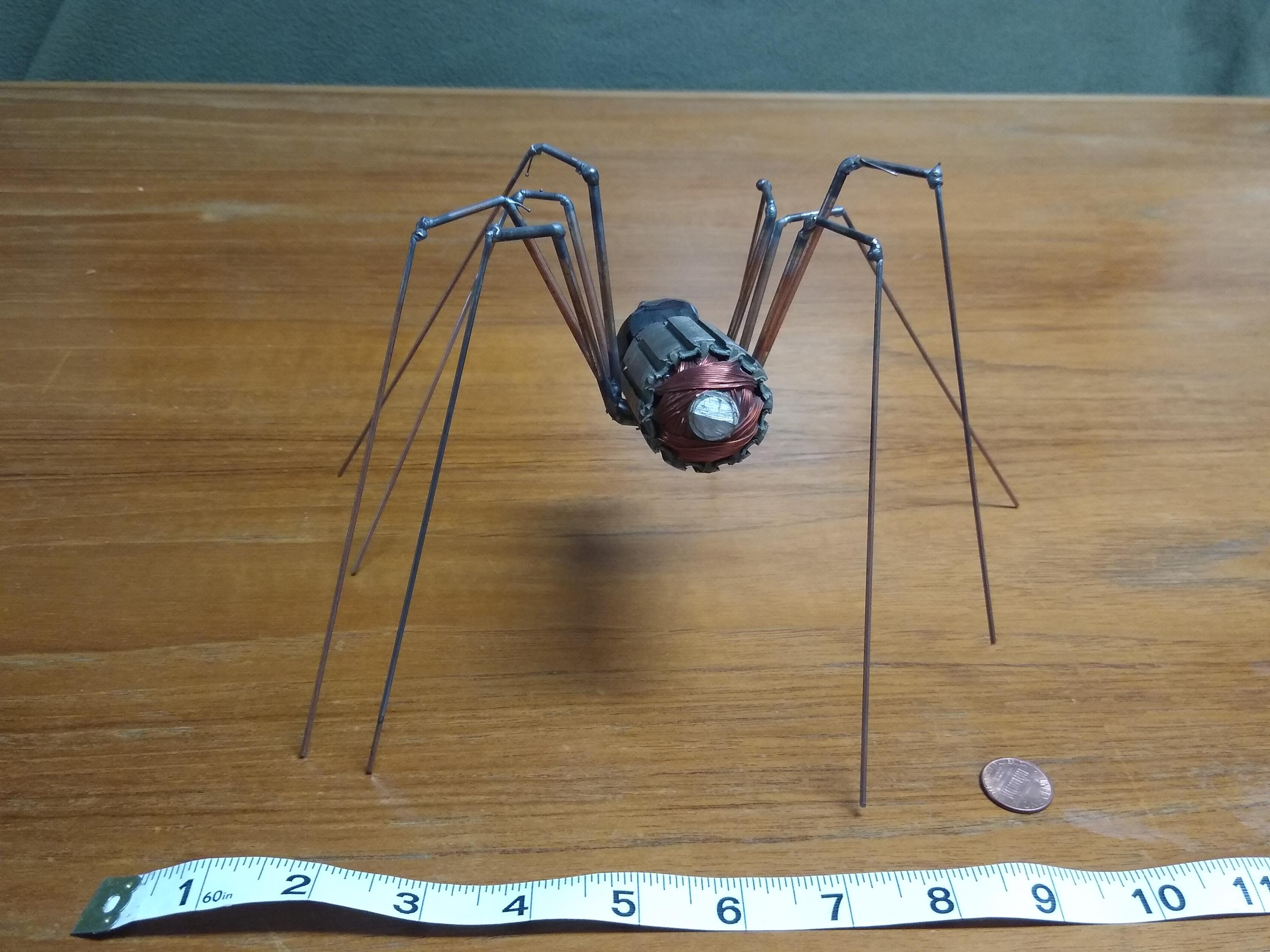 Welded Spider Sculpture. - Etsy