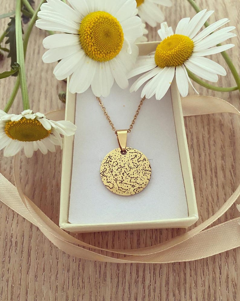 Personalized Golden Star Map by Date & Location, Perfect Gift for Every ...