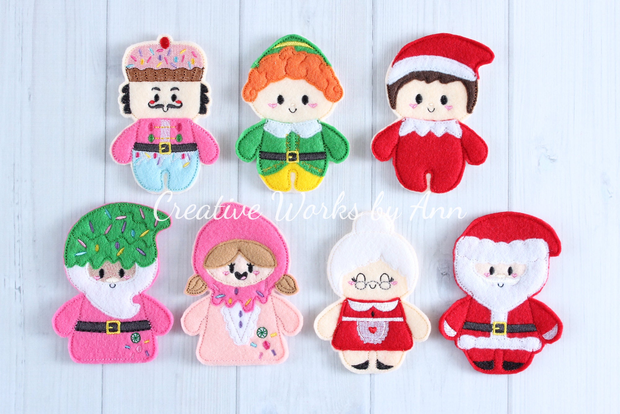 Pretend Play Candy Finger Puppet Set Toys & Games etna.com.pe