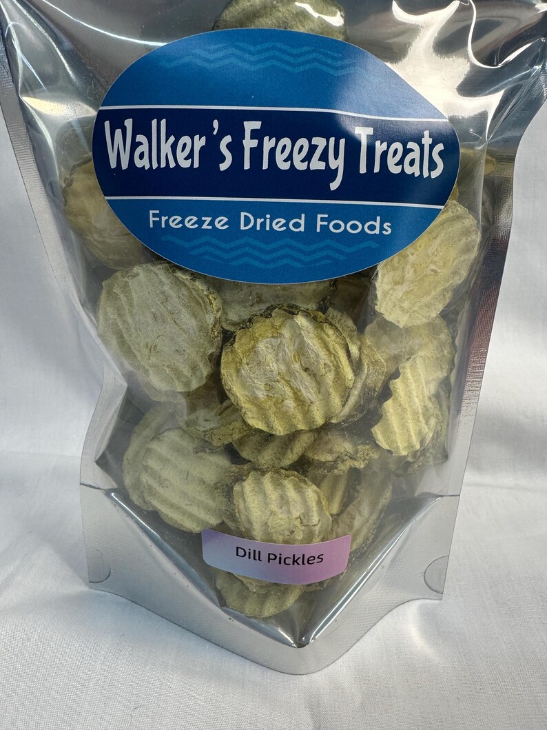 Freeze Dried Dill Pickle Slices - Etsy