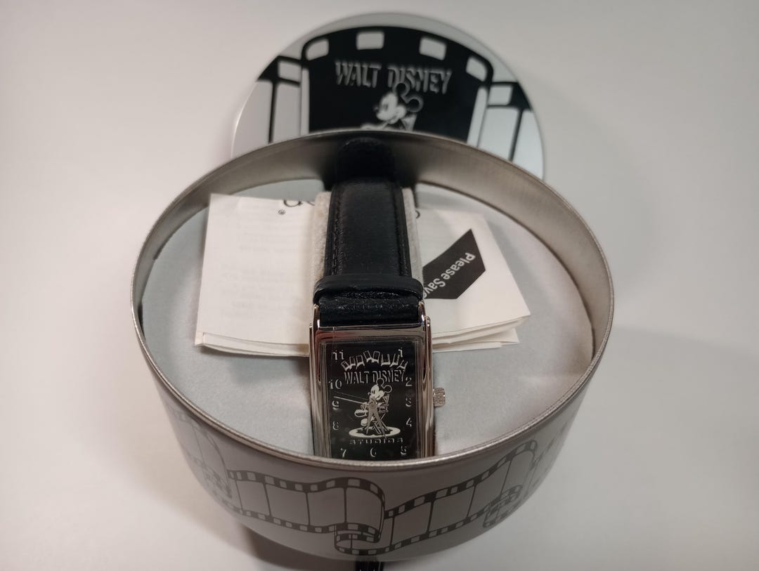 Walt Disney Studios Director Mickey Mouse Film Strip Watch in Tin - Etsy