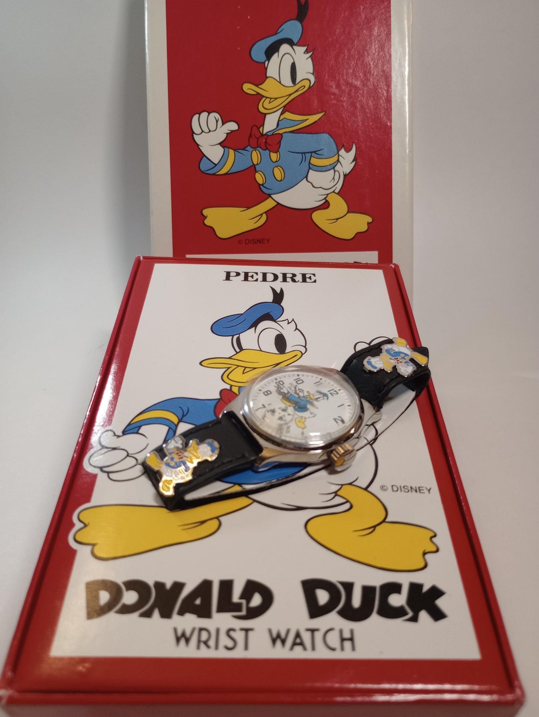Disney Vintage Donald Duck 60th Anniversary Wrist Watch by Pedre - Etsy