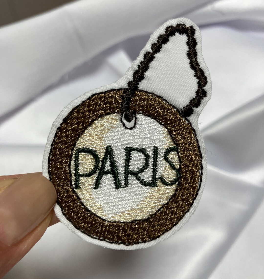 Paris France Patch, Eiffel Tower Patches, Embroidered Iron-on Patch ...