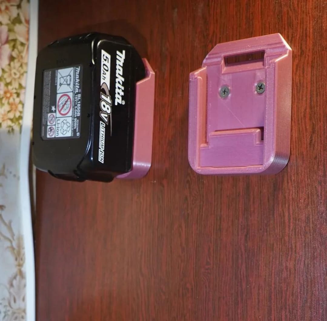 Makita Battery Wall Mount Holder - Space-saving, Secure Storage ...
