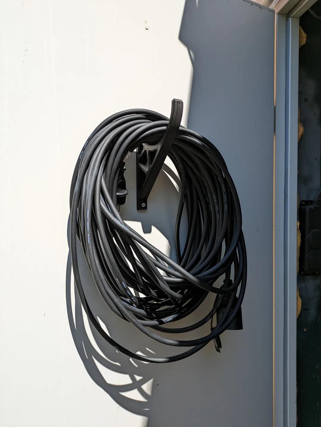 Garage Hook for Extension Cord - Heavy-duty Wall Mount - Ideal for ...