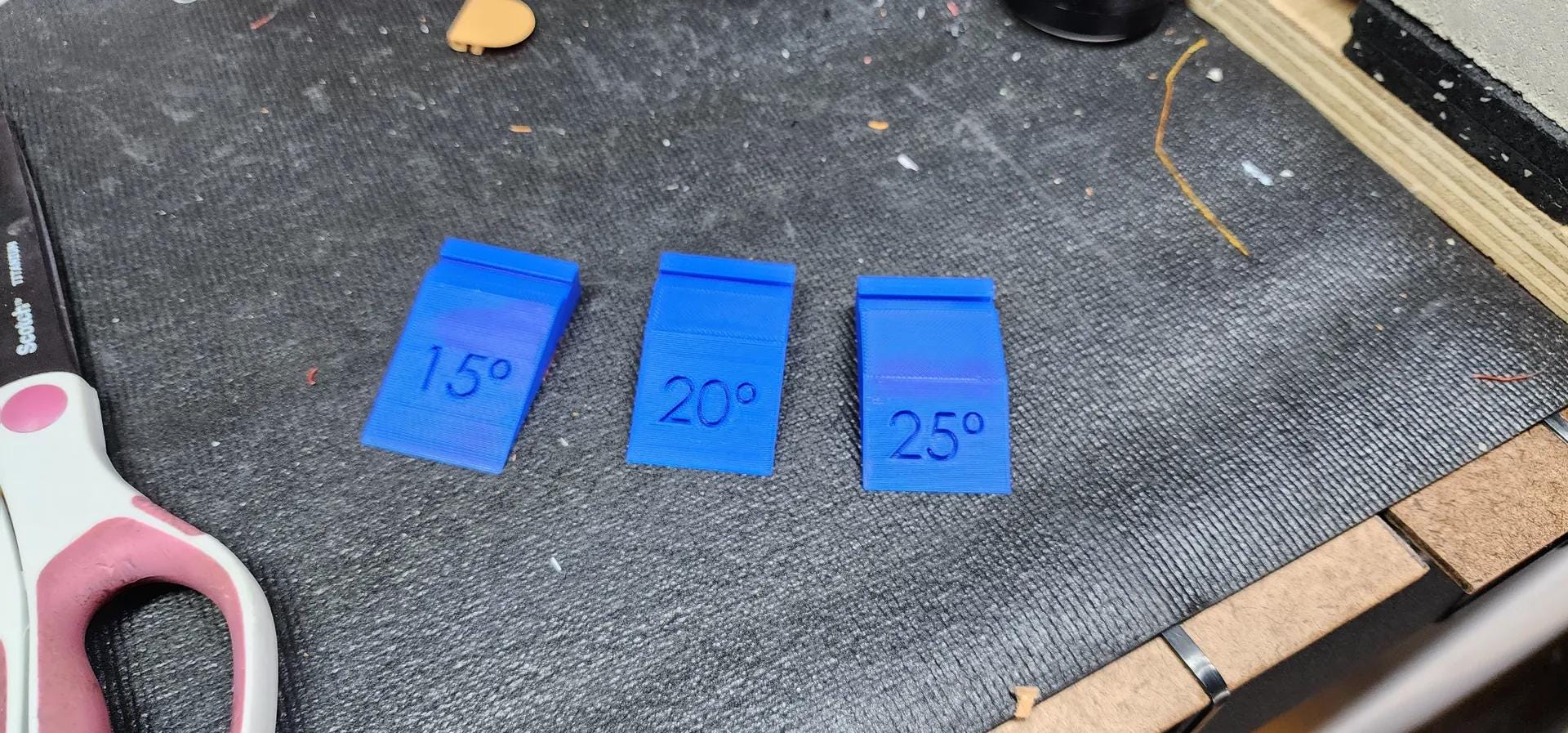 Knife Sharpening Angle Guides - 3 PACK - Precision Guides for 15º, 20º ...