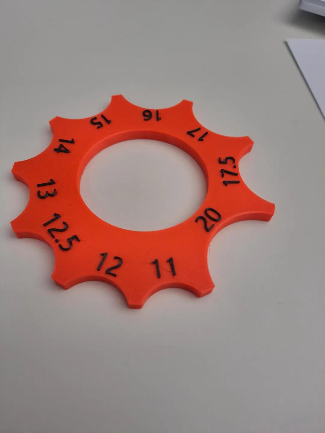 Radius Template - Precision Measuring Tool in Mm - DIY & Crafting Guide ...