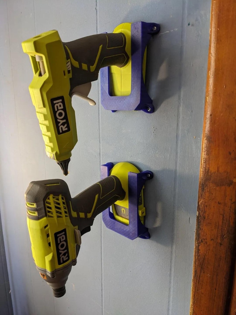 Ryobi Tool Holder (wall Mount) - Secure Storage for Ryobi Tools ...