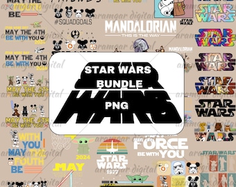 Star Wars PNG Bundle, Grogu & Mandalorian Designs (30+ Files) - Etsy