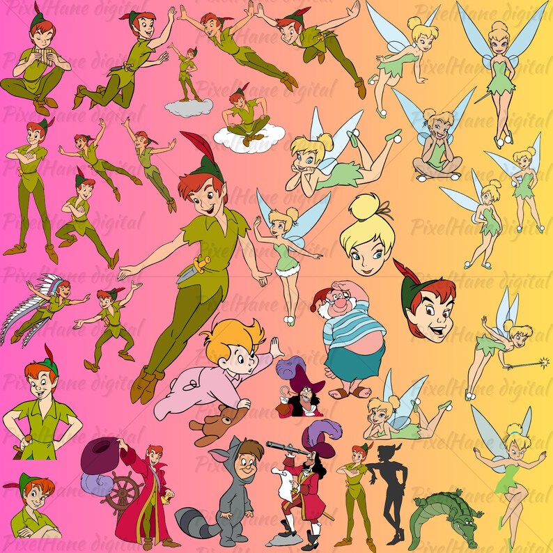 1200+ Disney Mega Bundle, Monsters Inc Png, Peter Pan SVG, Lilo ...