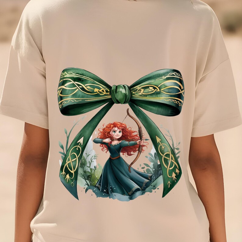 Disney Princess Merida Bow Bundle, Magic Kingdom, Digital, Princesses ...