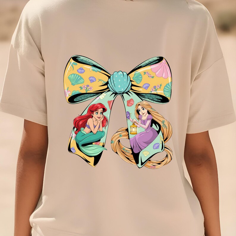 Disney Princess Bow Bundle, Magic Kingdom Png,digital, Princesses PNG ...