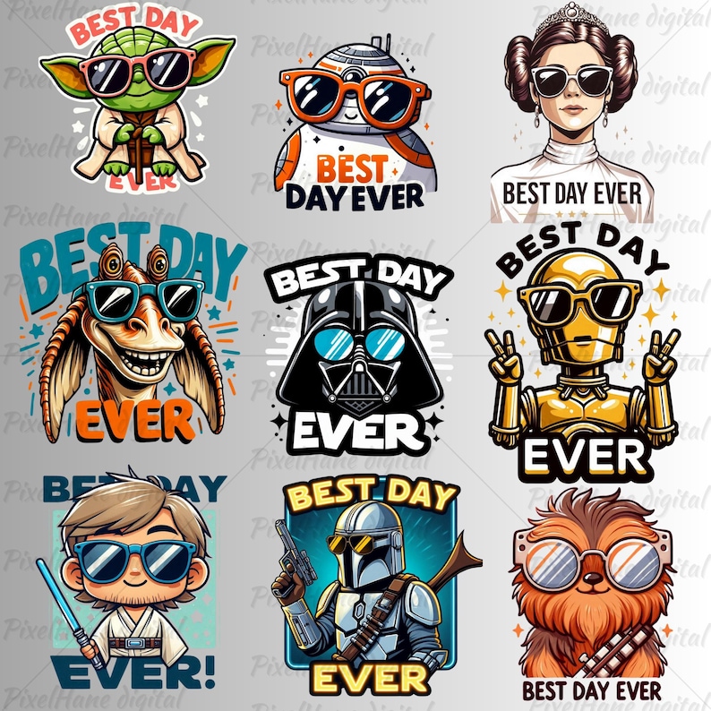 500+ Star Wars Bundle SVG Files, Chibi Star Wars Clipart, Lightsaber ...