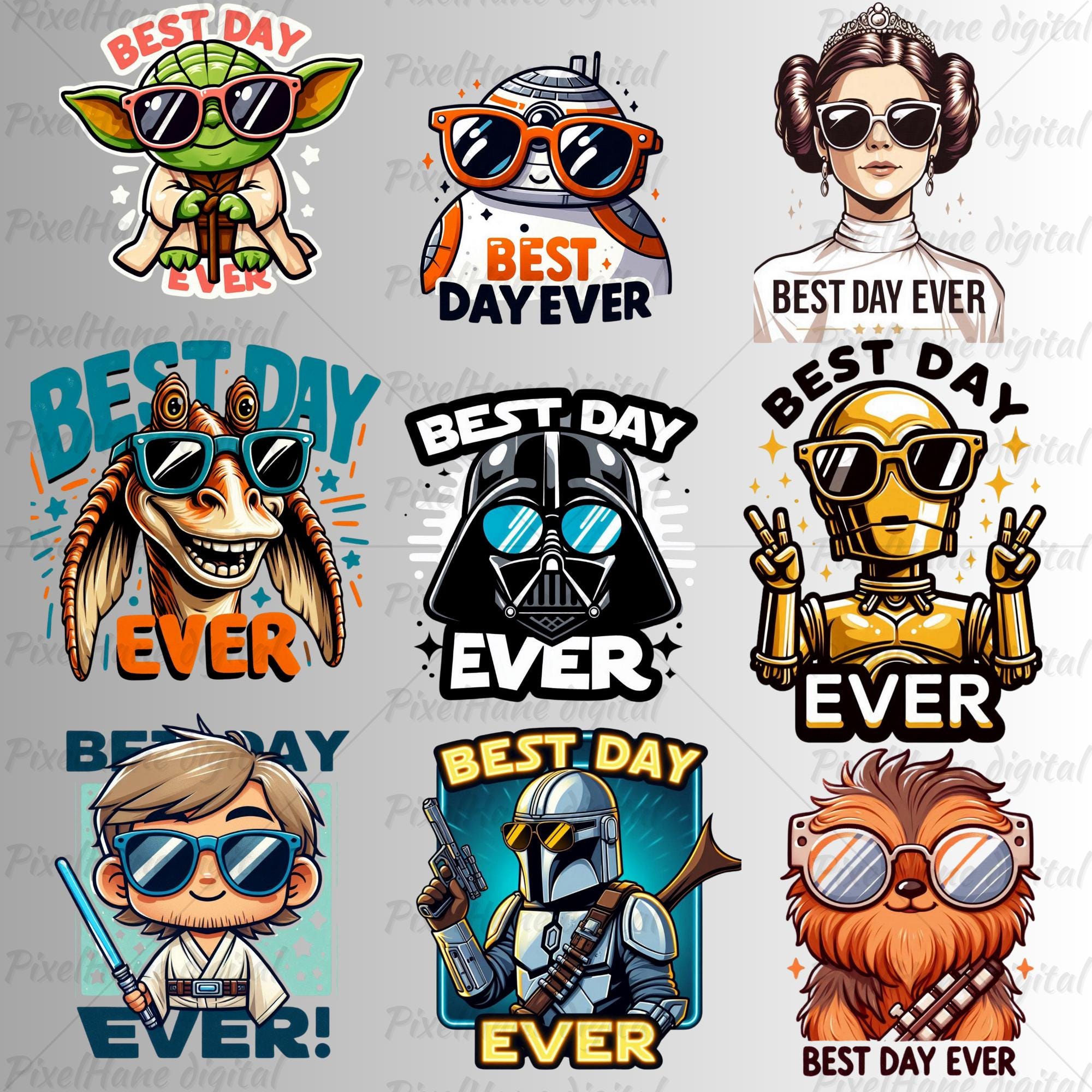 500+ Star Wars Bundle SVG Files, Chibi Star Wars Clipart, Lightsaber ...