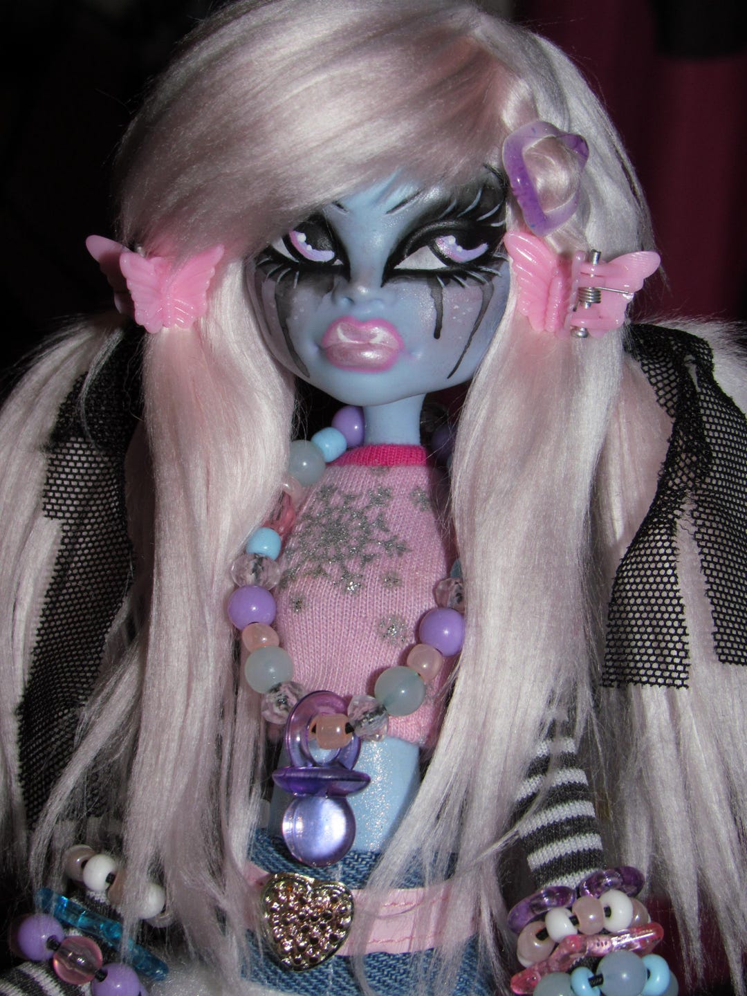 Monster High Scene Abby OOAK Custom Doll - Etsy