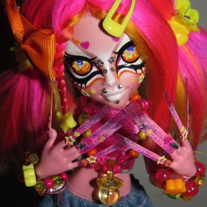 Monster High Lagoona Gyaru OOAK Custom Doll - Etsy