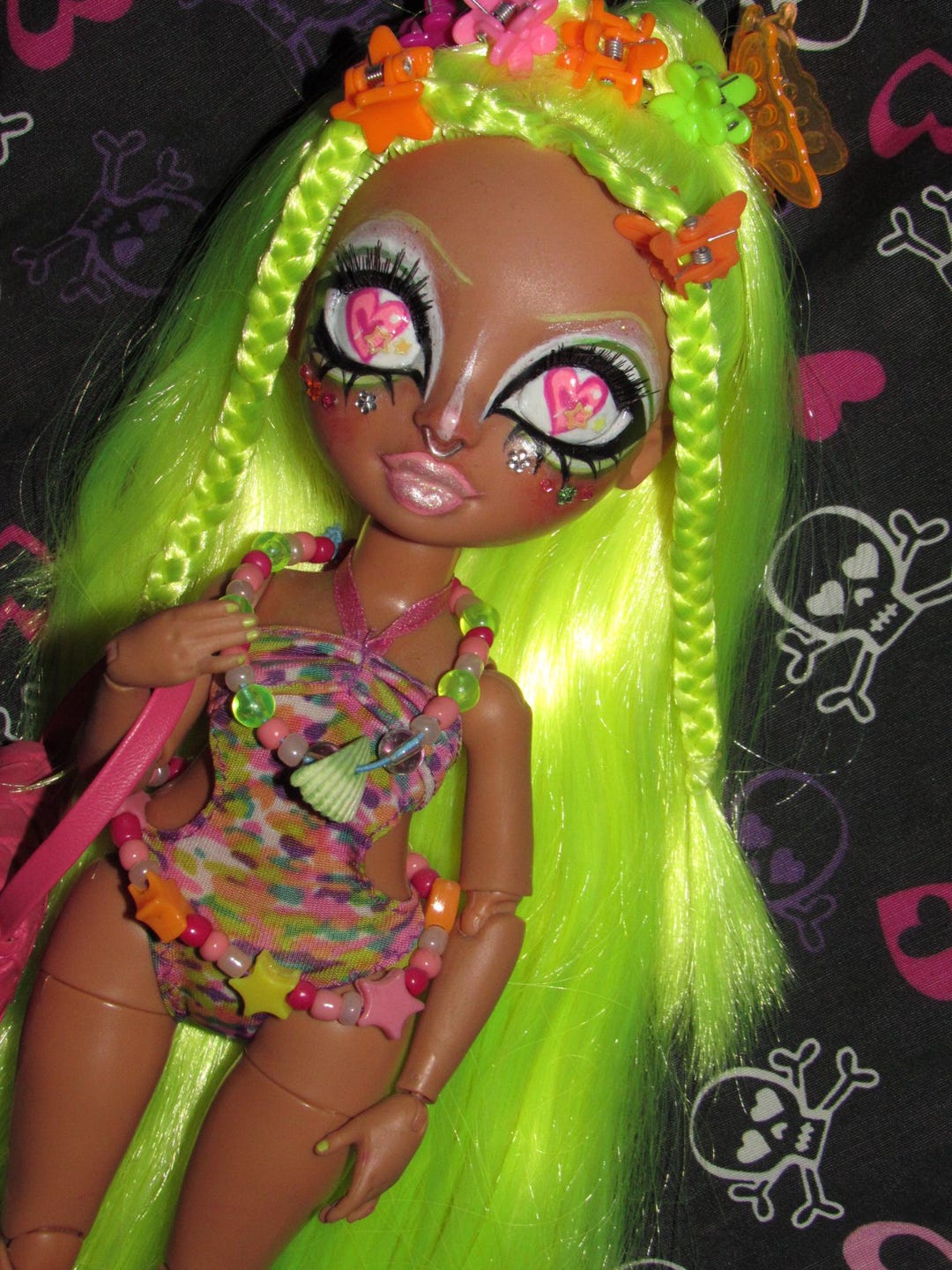Rainbow High Gyaru OOAK Custom Doll - Etsy