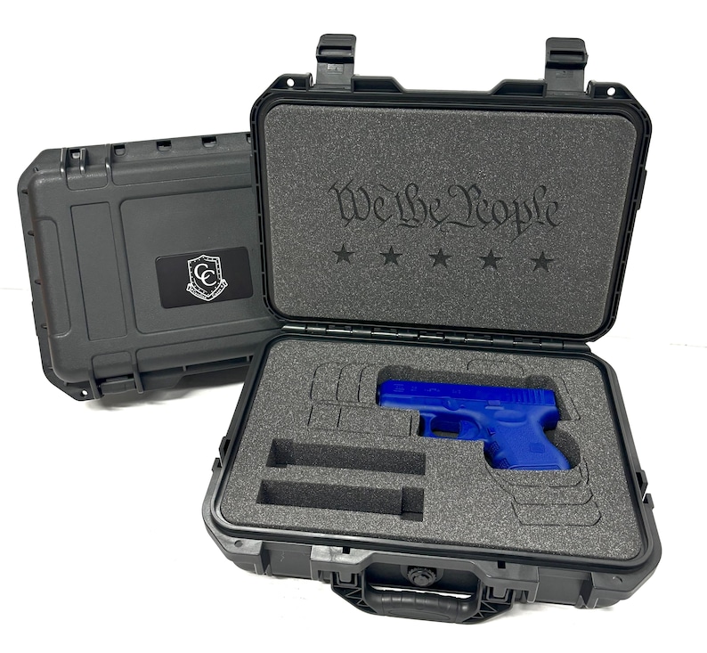 Hard Pistol Case, Protective Range Travel Case, Groomsman Gift - Etsy