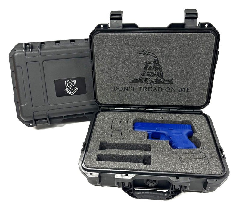 Hard Pistol Case, Protective Range Travel Case, Groomsman Gift - Etsy