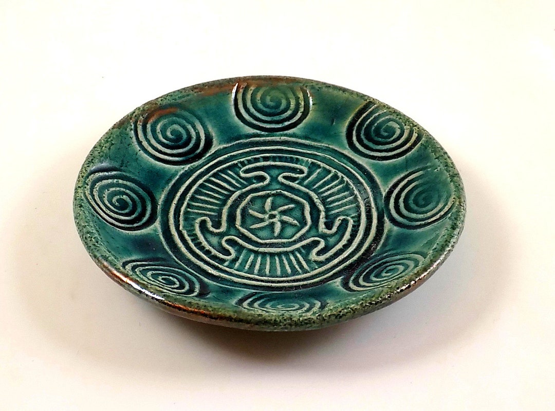 Greek Goddess Hecate Hekate's Wheel Spirals Offering Bowl Handmade ...