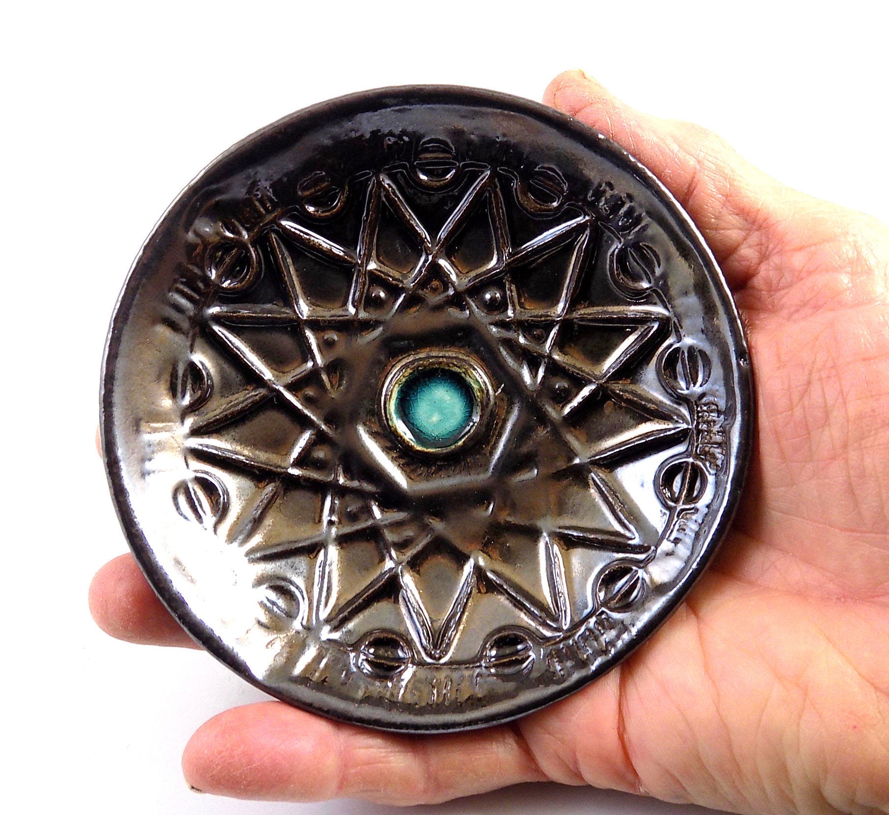 Sacred Geometry Offering Bowl Crop Circle Pottery - Etsy