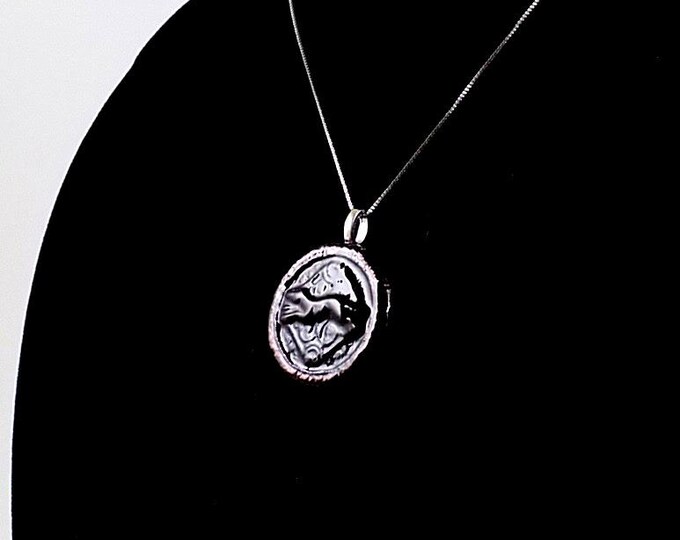 Greek Goddess Hekate Hecate's Hound Amulet Pendant Pottery - Etsy