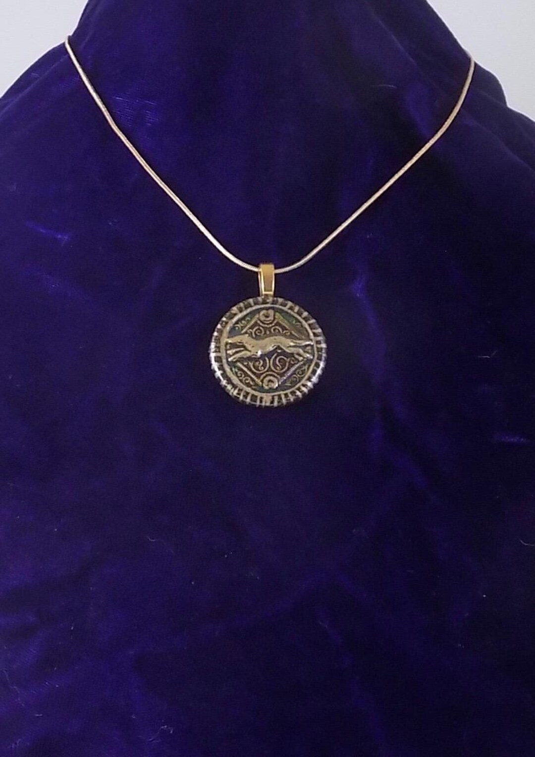 Greek Goddess Hekate Hecate's Hound Amulet Pendant Pottery - Etsy