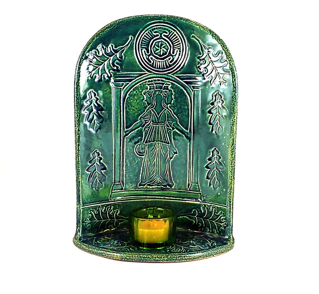 Greek Goddess Hecate Hekate Shrine Handmade Pottery - Etsy